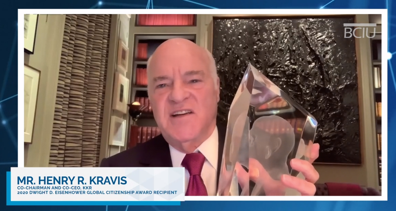 Henry Kravis, BCIU’s 2020 Global Citizenship Award Recipient - BCIU